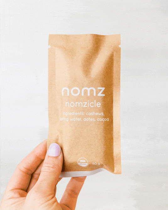 nomz: treat your body · organic snacks, superfoods, nut butters + more